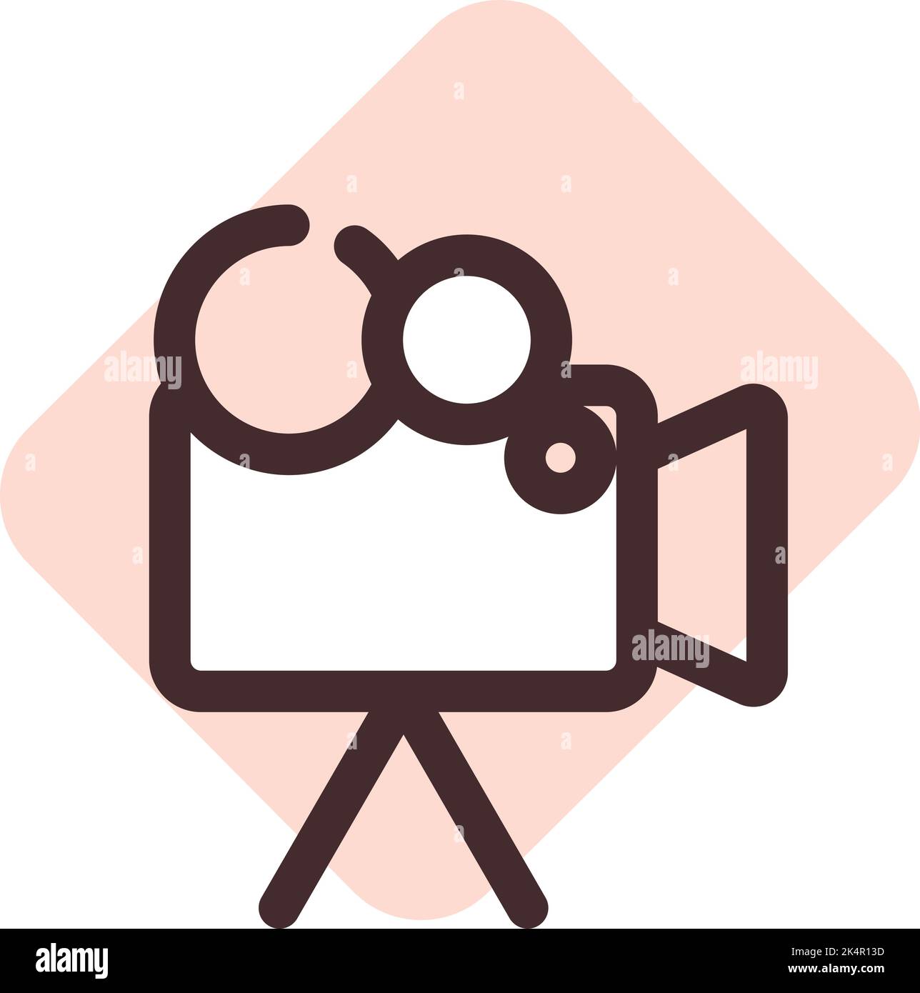 Broadcast media film Stock Vector Images - Alamy