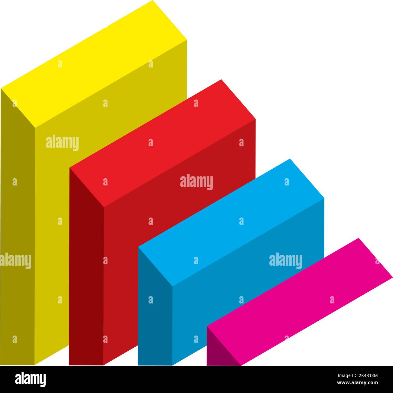 Strategy chart, illustration, vector on a white background Stock Vector ...