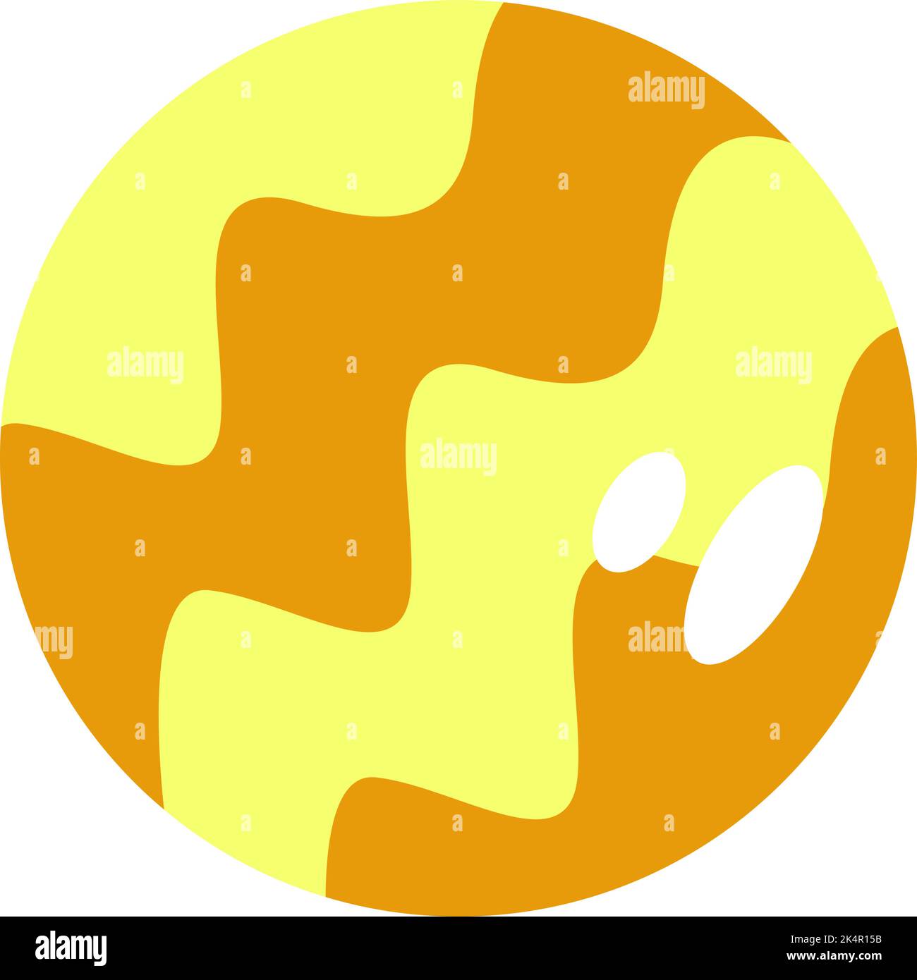 Yellow candy on stick Stock Vector Images - Alamy