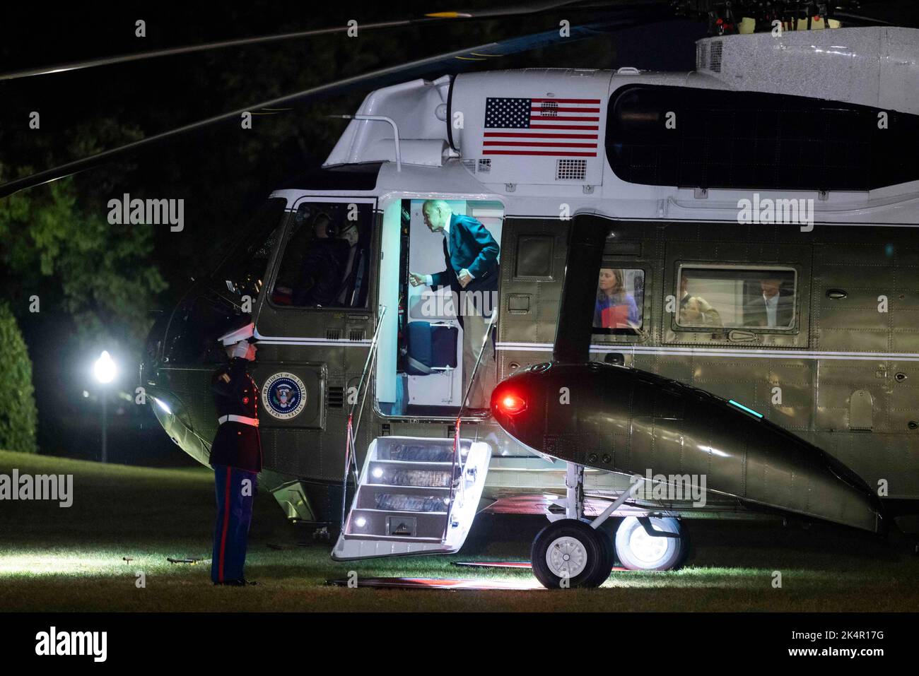 Washington, DC, USA, 03 October 2022. US President Joe Biden returns to ...