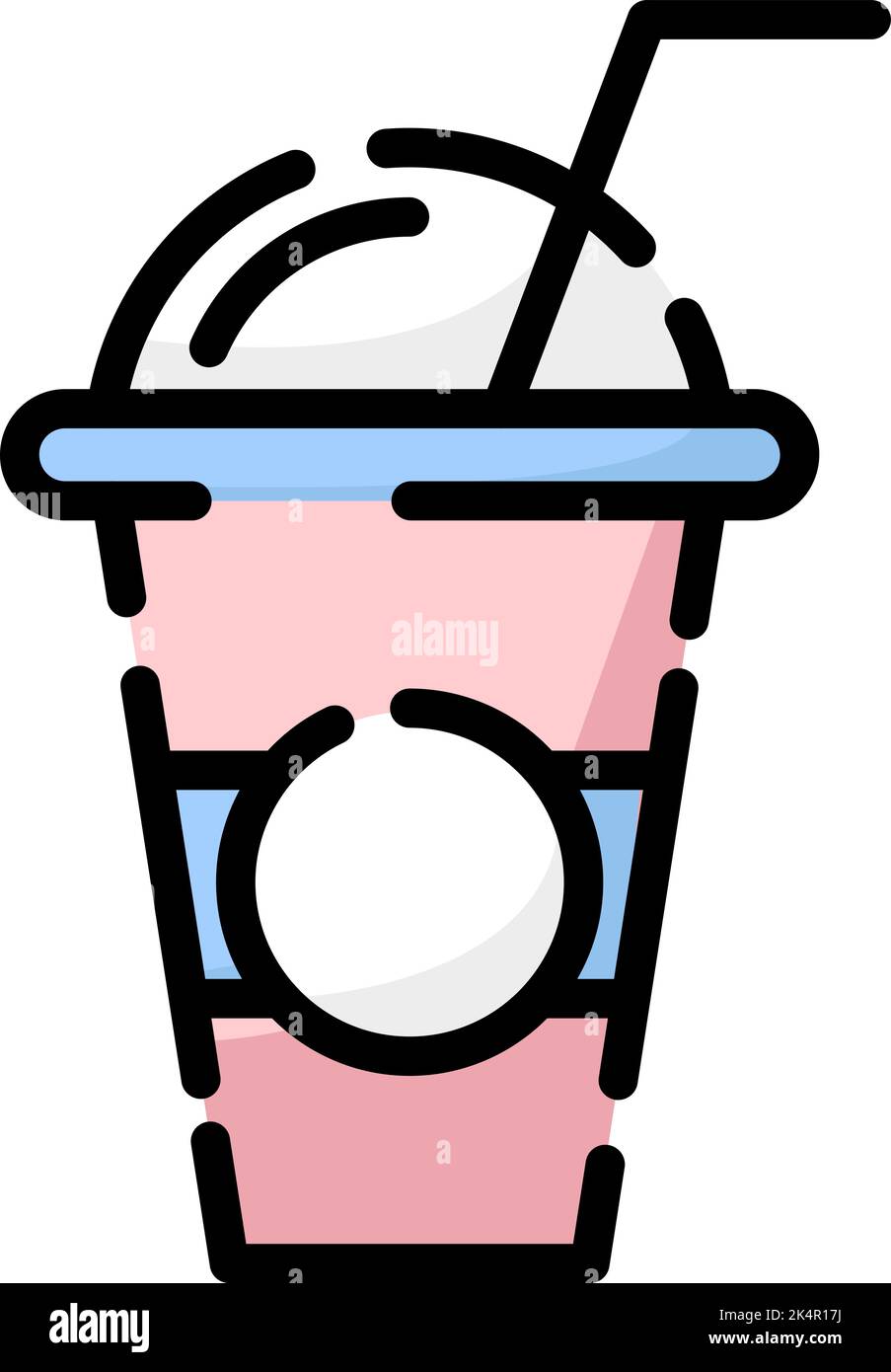 Cartoon pink drink bottle hi-res stock photography and images - Alamy