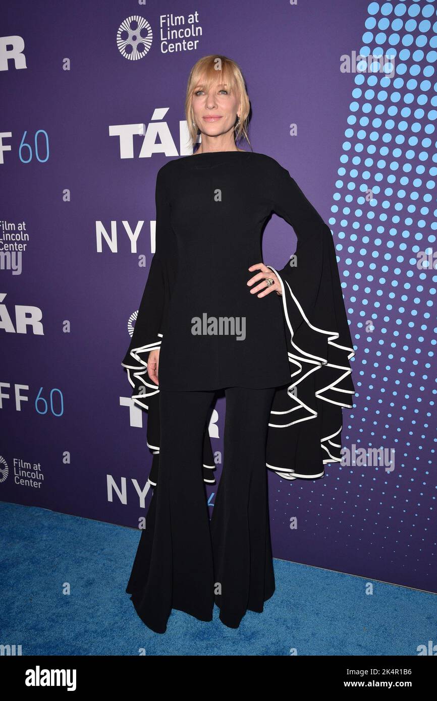 New York, NY, USA. 3rd Oct, 2022. Cate Blanchett at arrivals for The ...