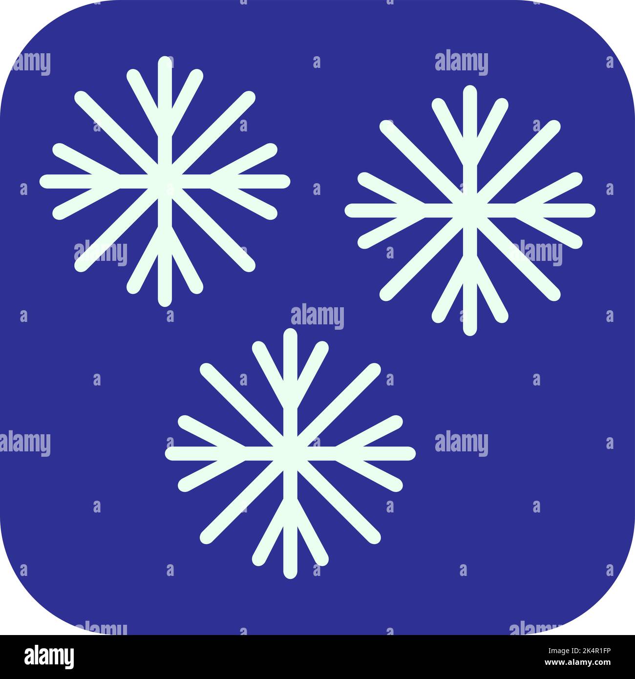 Happy merry christmas on snow Cut Out Stock Images & Pictures - Alamy