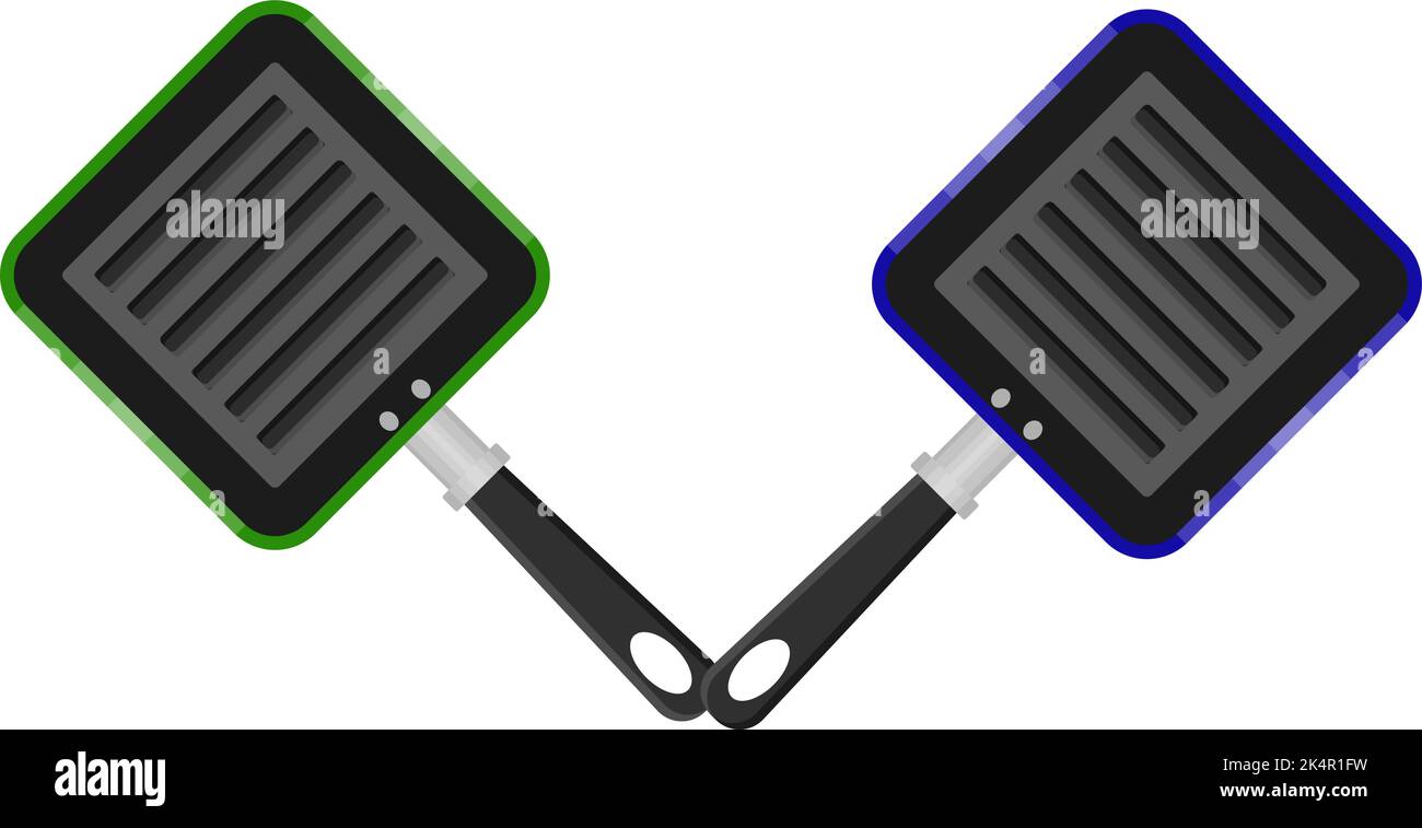 Square pans Stock Vector Images - Alamy
