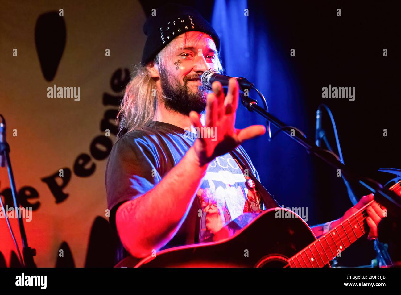 Will Rendle of the British rock band Will and the People performs live ...