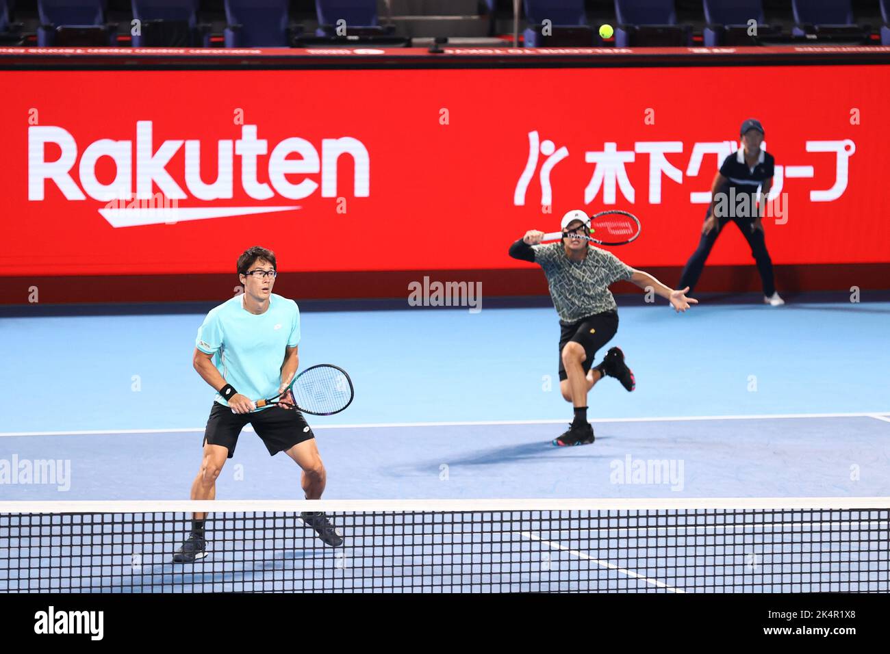 Ariake Colosseum, Tokyo, Japan. 3rd Oct, 2022. Toshihide Matsui Kaito ...