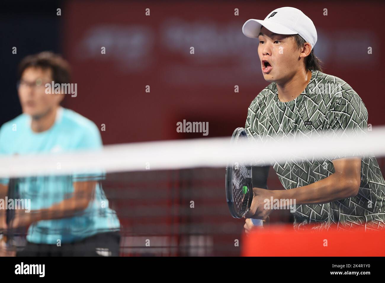 Ariake Colosseum, Tokyo, Japan. 3rd Oct, 2022. Toshihide Matsui Kaito Uesugi (JPN), OCTOBER 3 ...