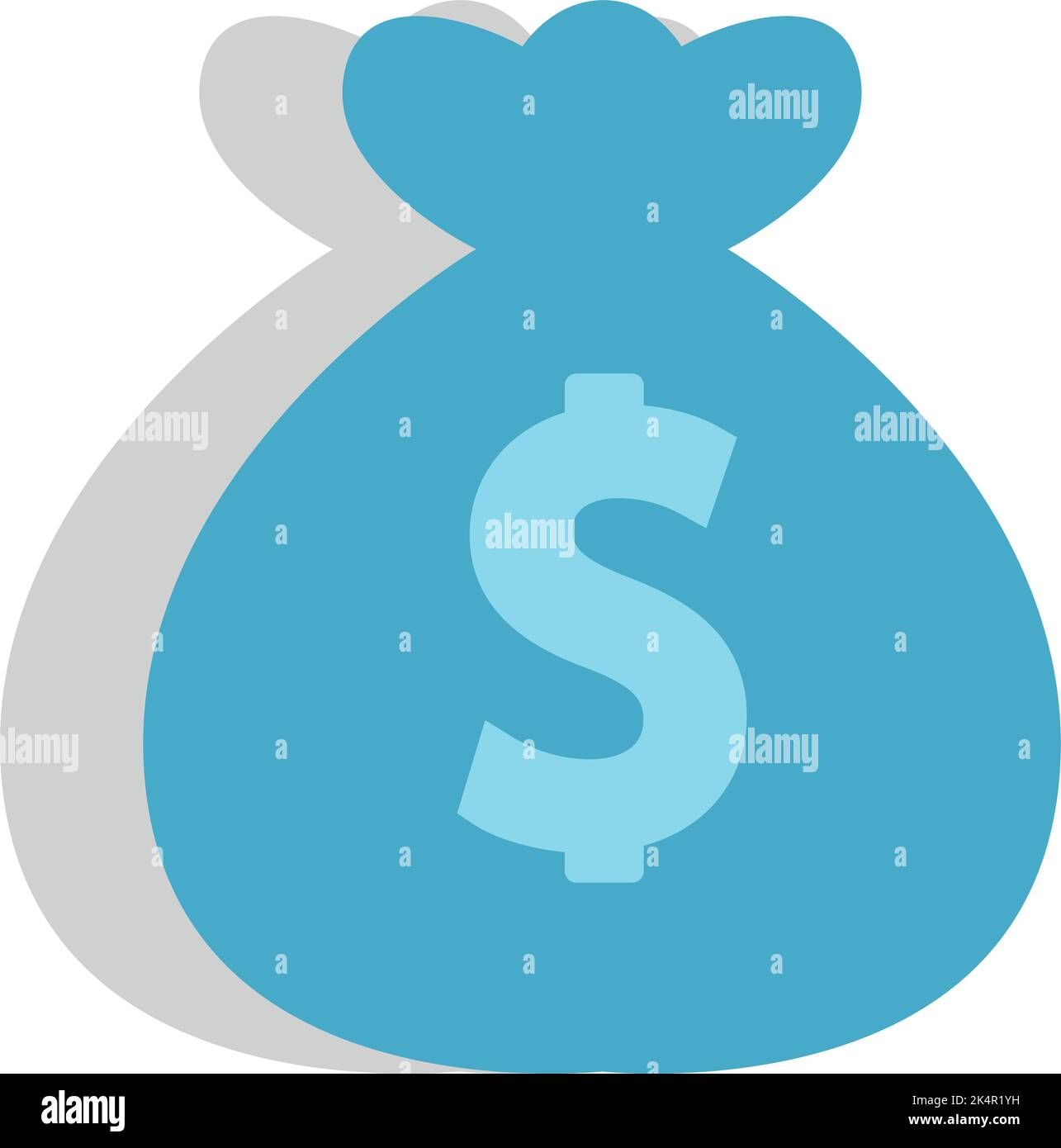A sack of dollar coin Stock Vector Images - Alamy