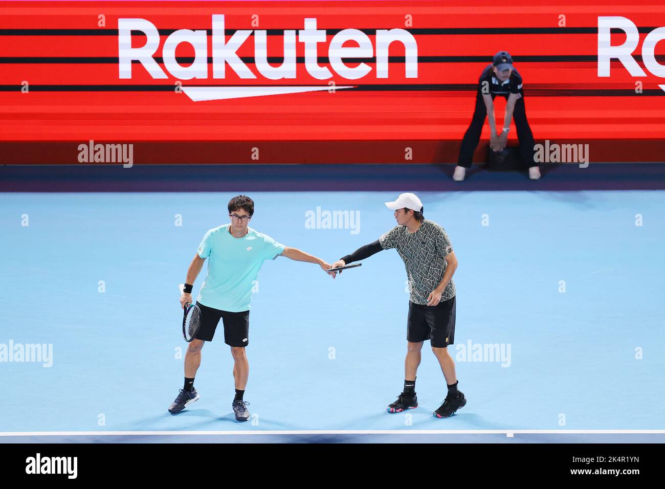 Ariake Colosseum, Tokyo, Japan. 3rd Oct, 2022. Toshihide Matsui Kaito Uesugi (JPN), OCTOBER 3 ...