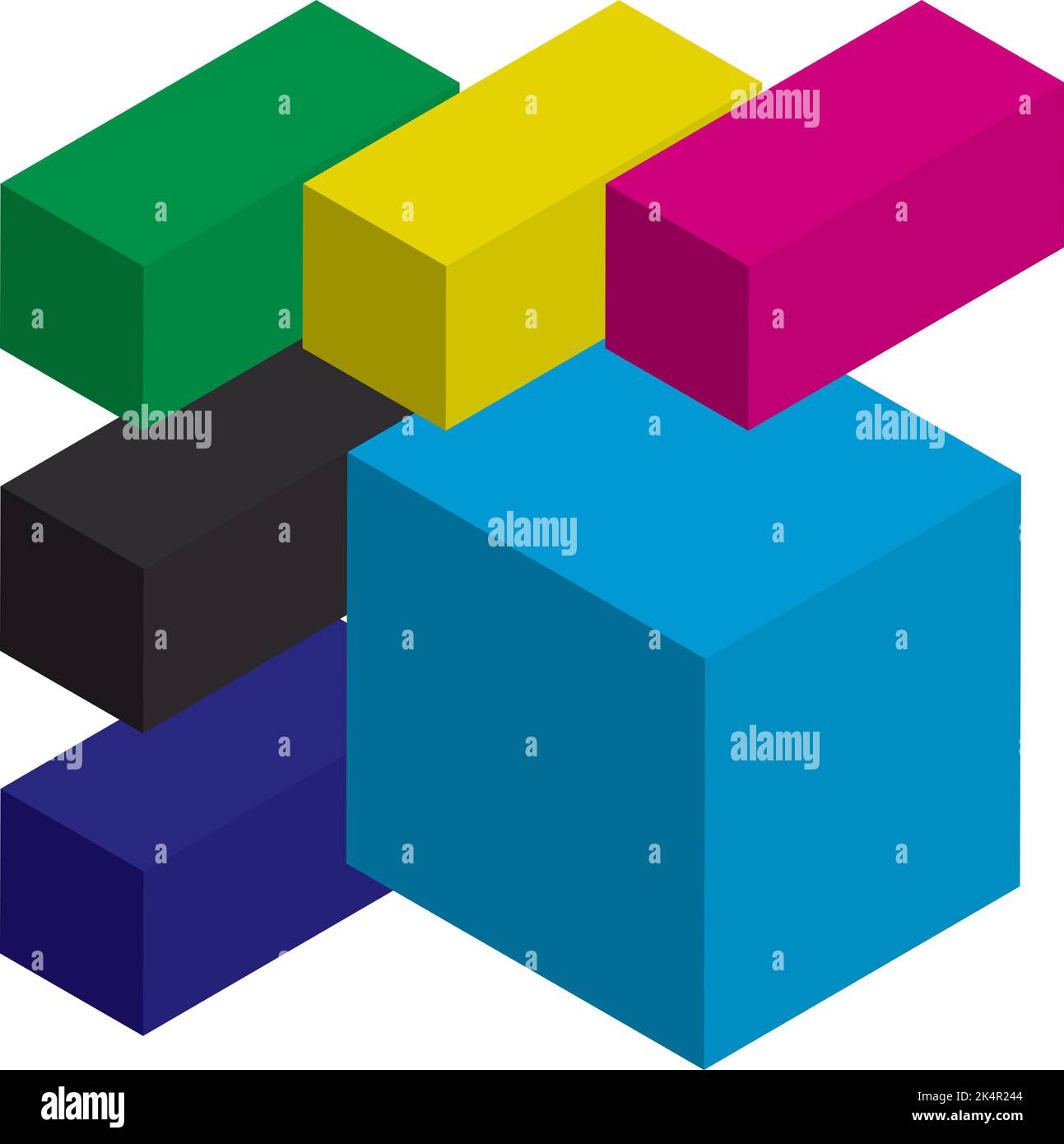 Creative colorful chart on Stock Vector Images - Alamy