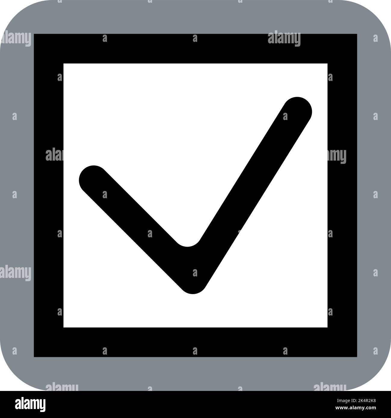 Management approved, illustration, vector on a white background Stock ...