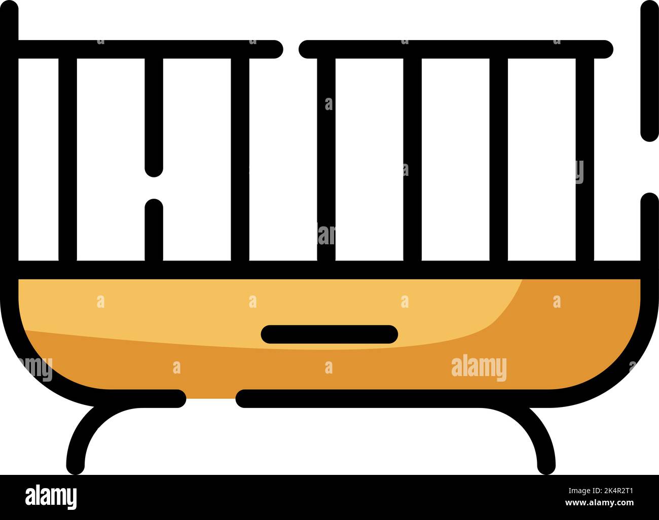 Cot vector vectors hi-res stock photography and images - Alamy