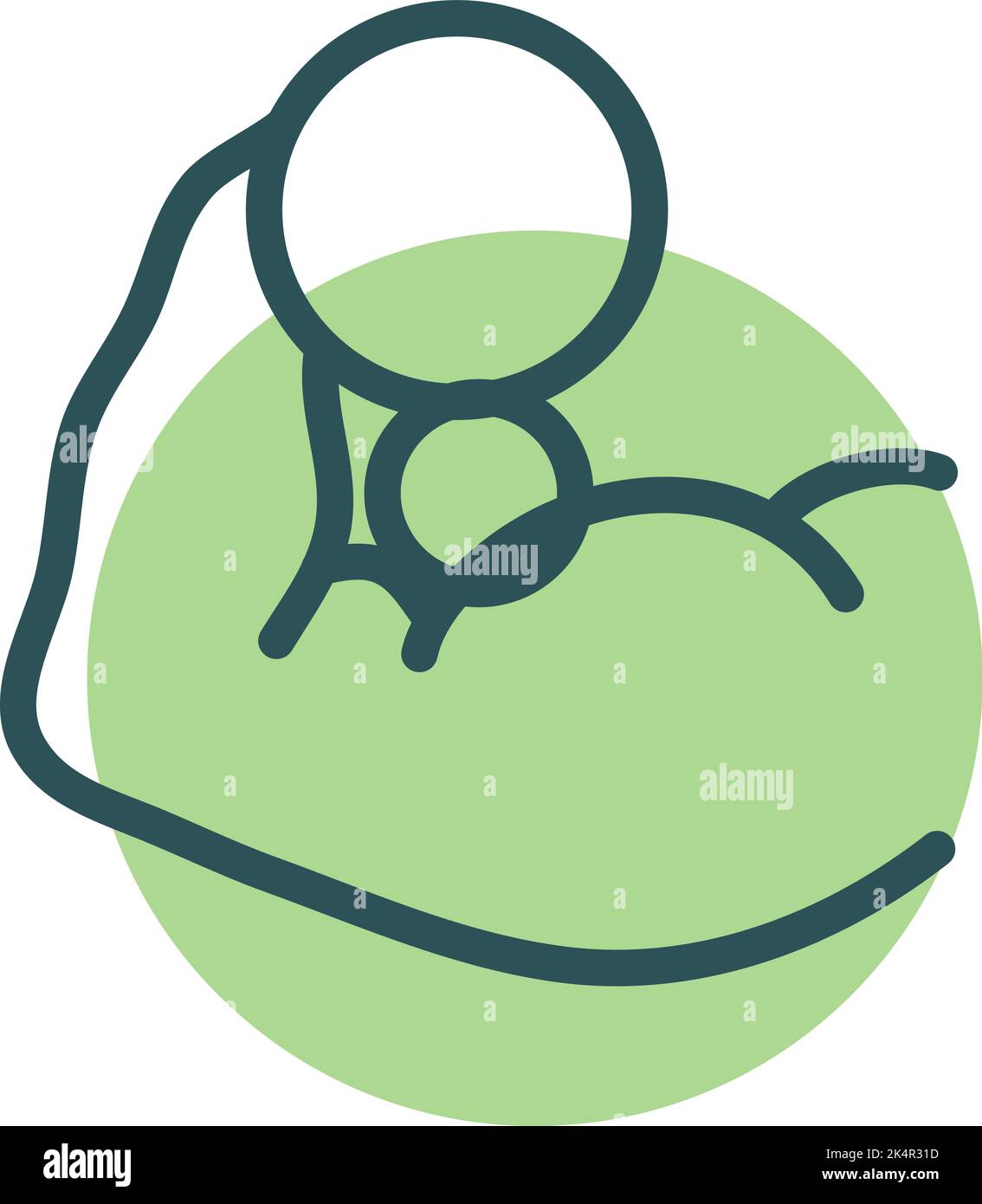 Gym muscles, illustration, vector on a white background Stock Vector ...