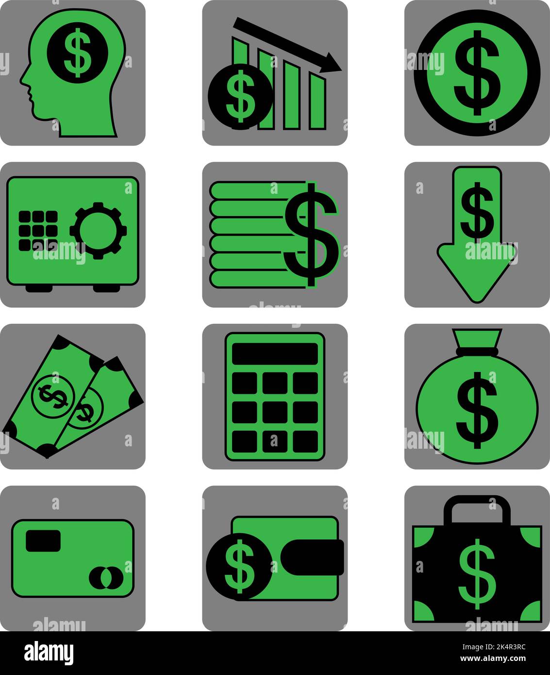 Finance bussines, illustration, vector on a white background Stock ...