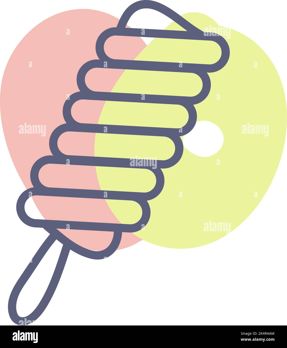 Ice cream twist on Stock Vector Images - Alamy