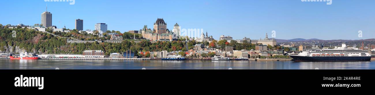Quebec city aerial view hi-res stock photography and images - Alamy