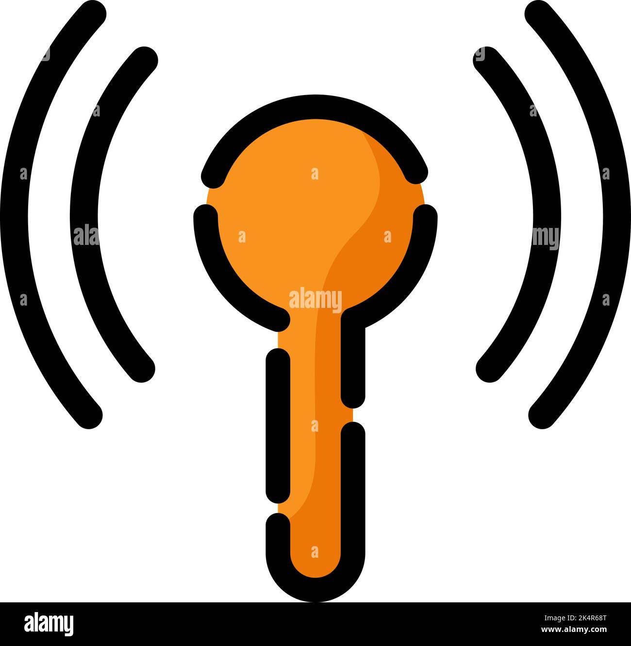 Mobile cellular data, illustration, vector on a white background Stock ...