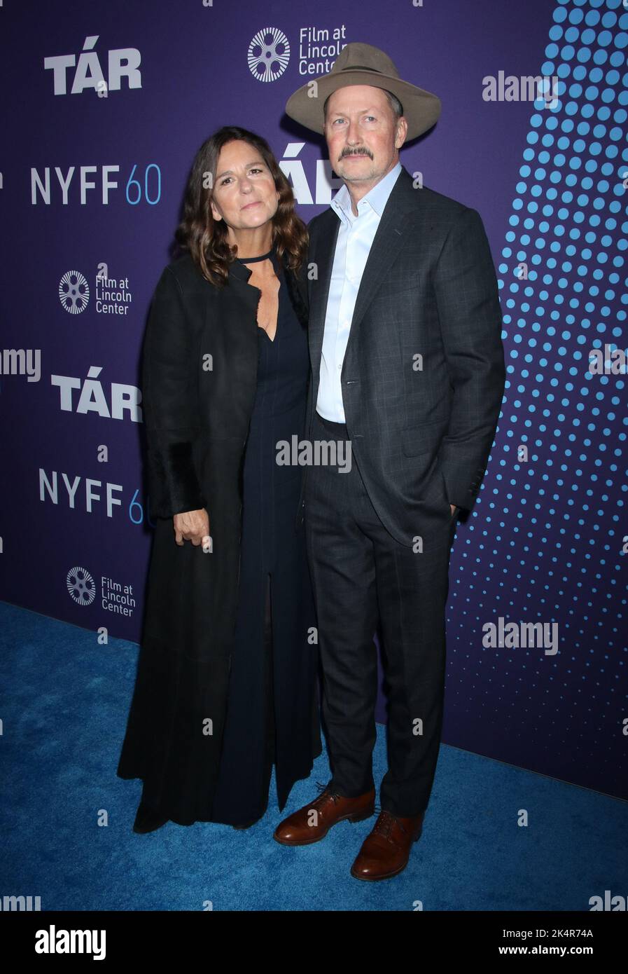 New York, NY, USA. 03rd Oct, 2022. Serena Rathbun and Todd Field at the Tar red carpet premiere ...