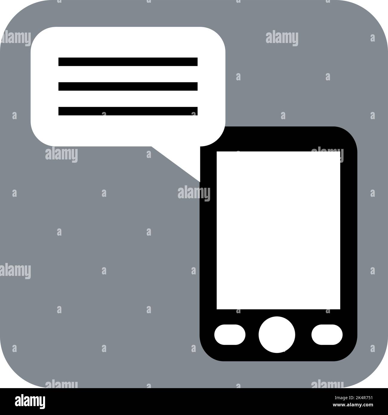 Management messages, illustration, vector on a white background Stock ...