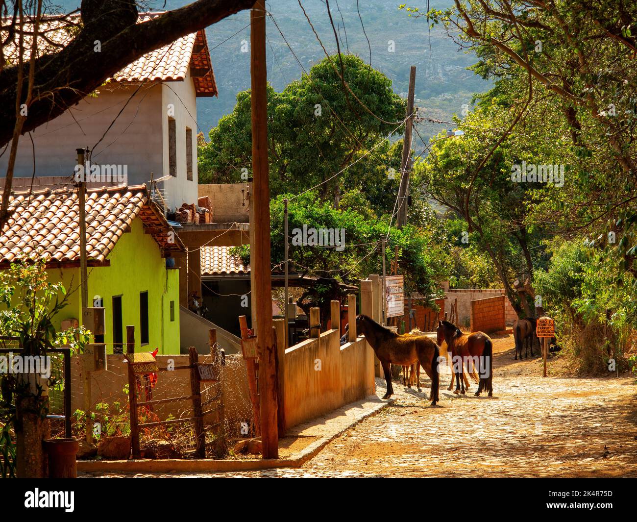 Lapinha da Serra, a small village near Serra do Cipó, is a popular ...