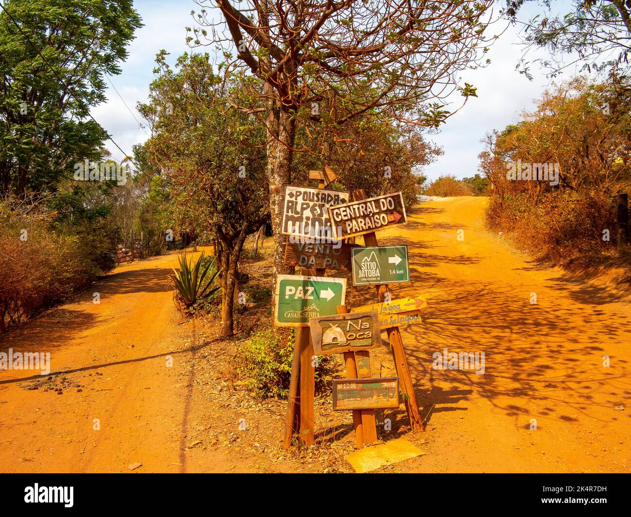 Lapinha da Serra, a small village near Serra do Cipó, is a popular ...
