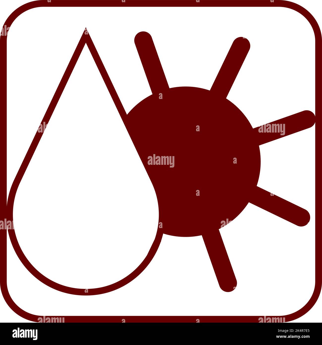 Menstruation day, illustration, vector on a white background Stock ...