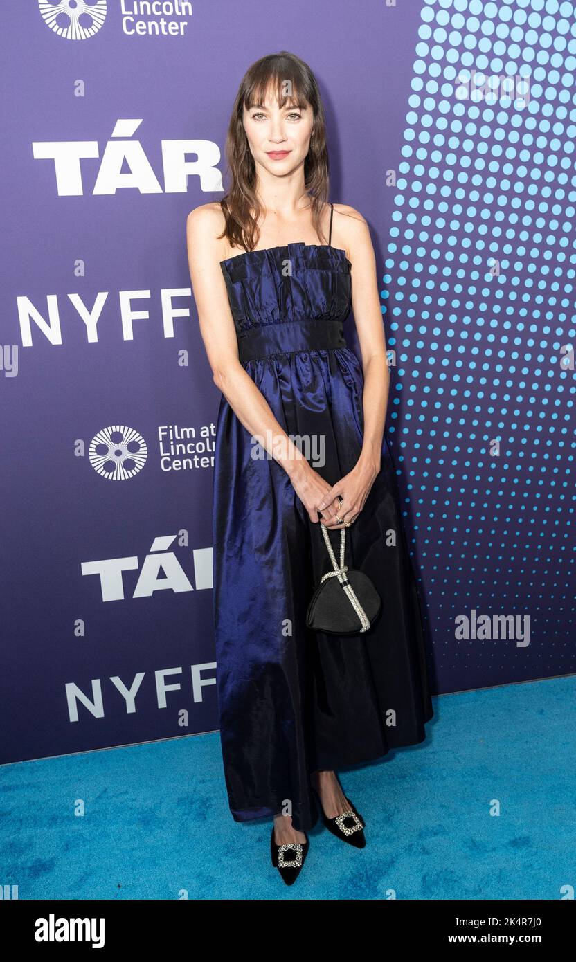 New York, US, October 3, 2022. Sydney Lemmon attends premiere of movie ...