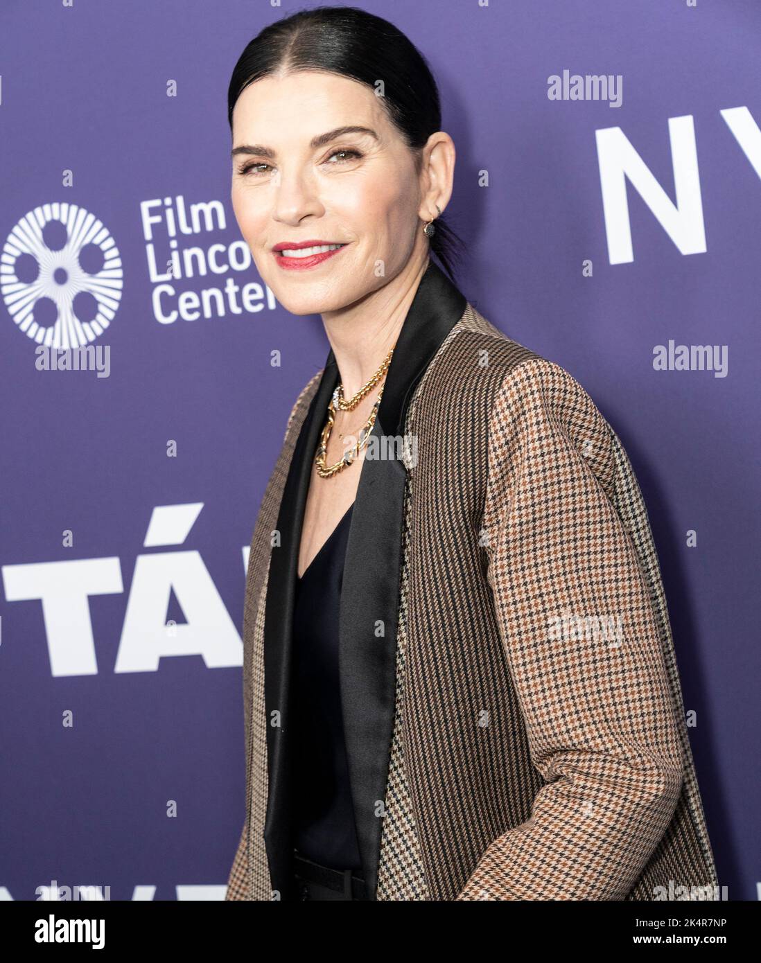 New York, US, October 3, 2022. Julianna Margulies attends premiere of ...