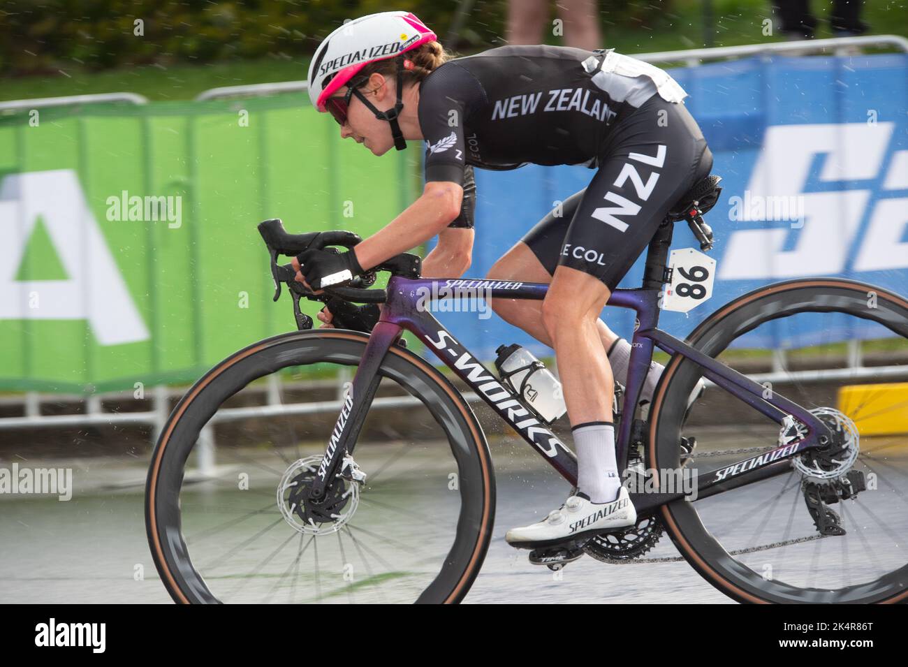 Niamh Fisher Black of New Zealand, Women's under 23 world champion in ...