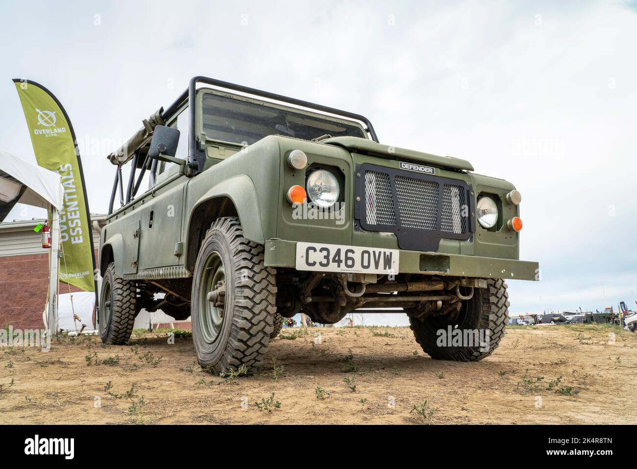 Loveland, CO, USA - August 26, 2022: Low front view of classic Land ...
