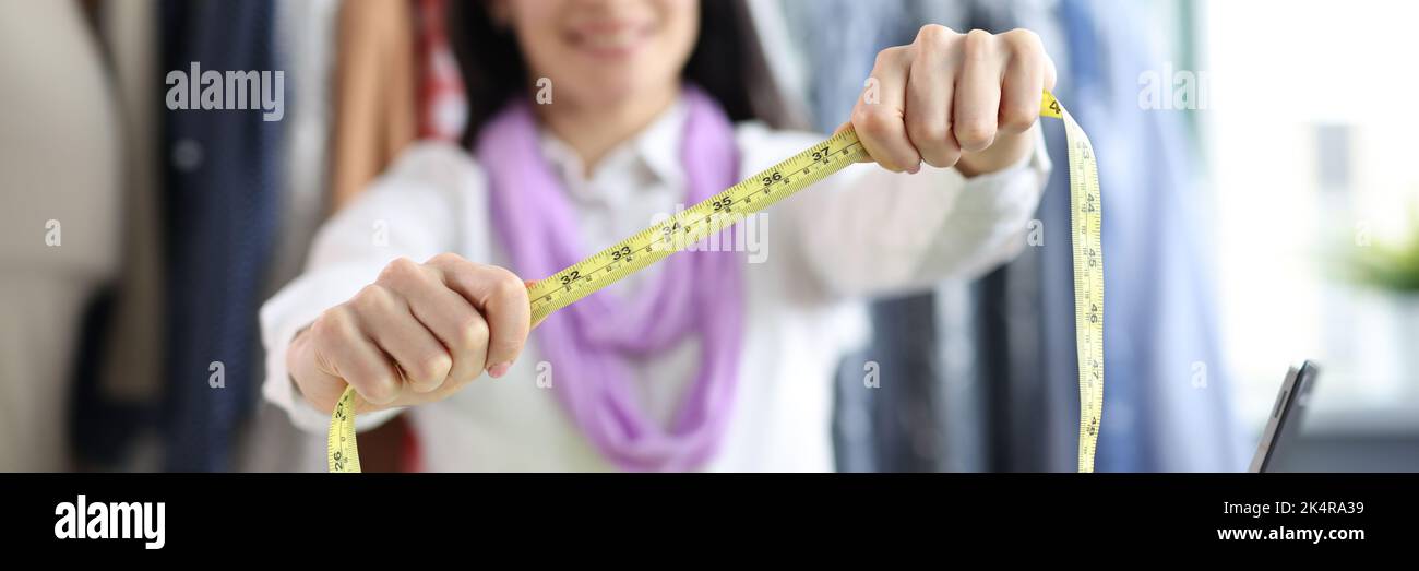 Taking measurements hi-res stock photography and images - Alamy