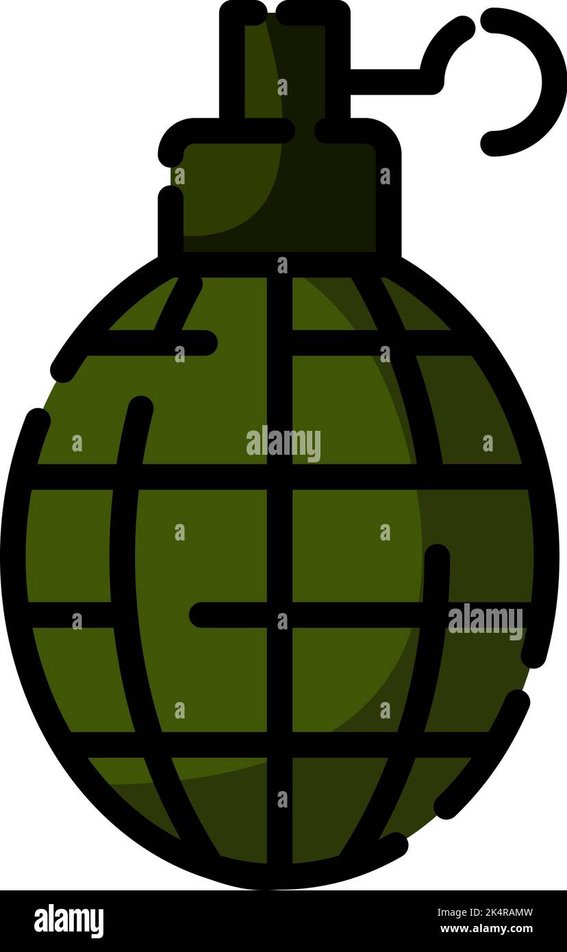 Illustration of a bomb fuse Cut Out Stock Images & Pictures - Alamy