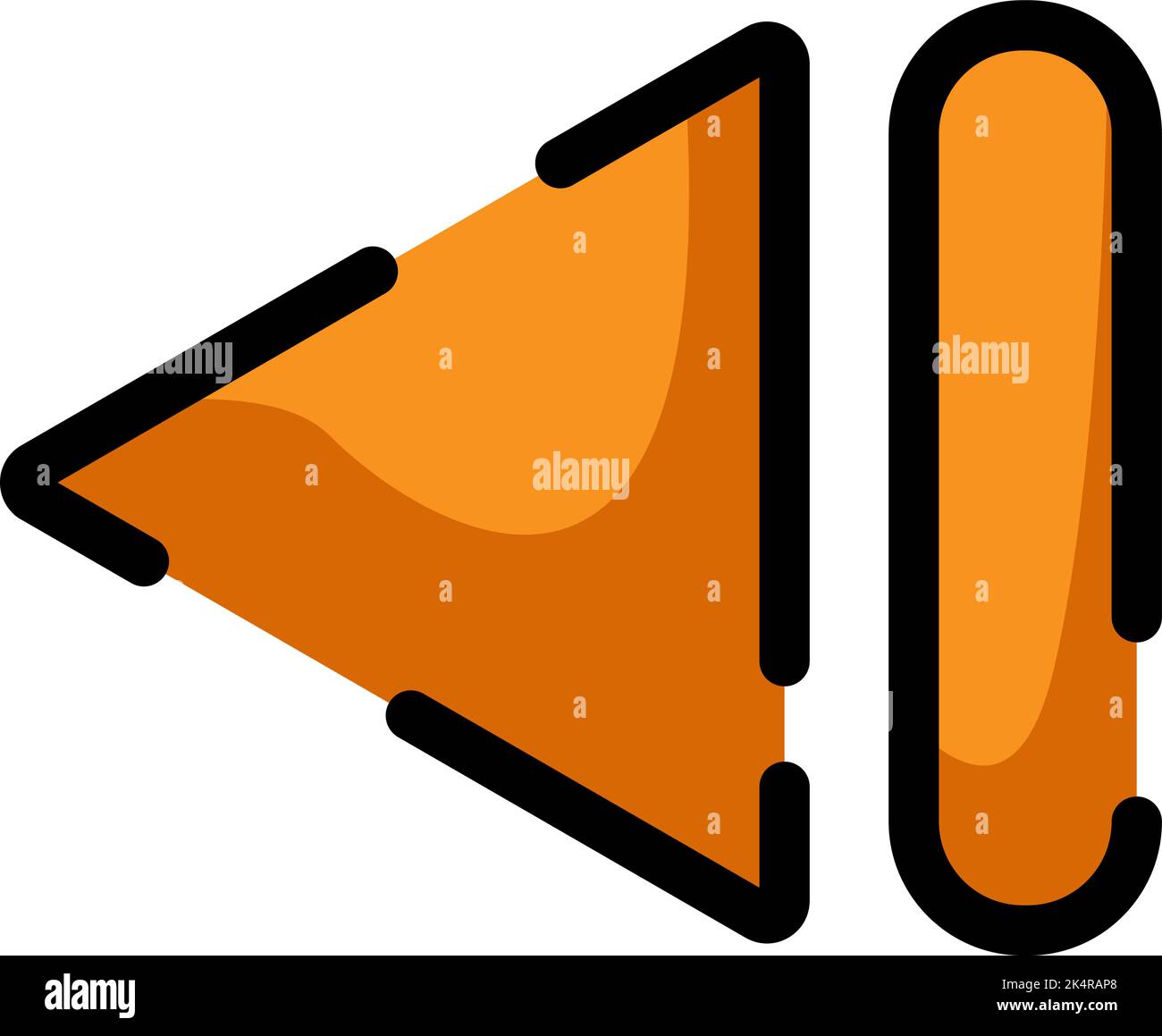 Mobile rewind, illustration, vector on a white background Stock Vector ...