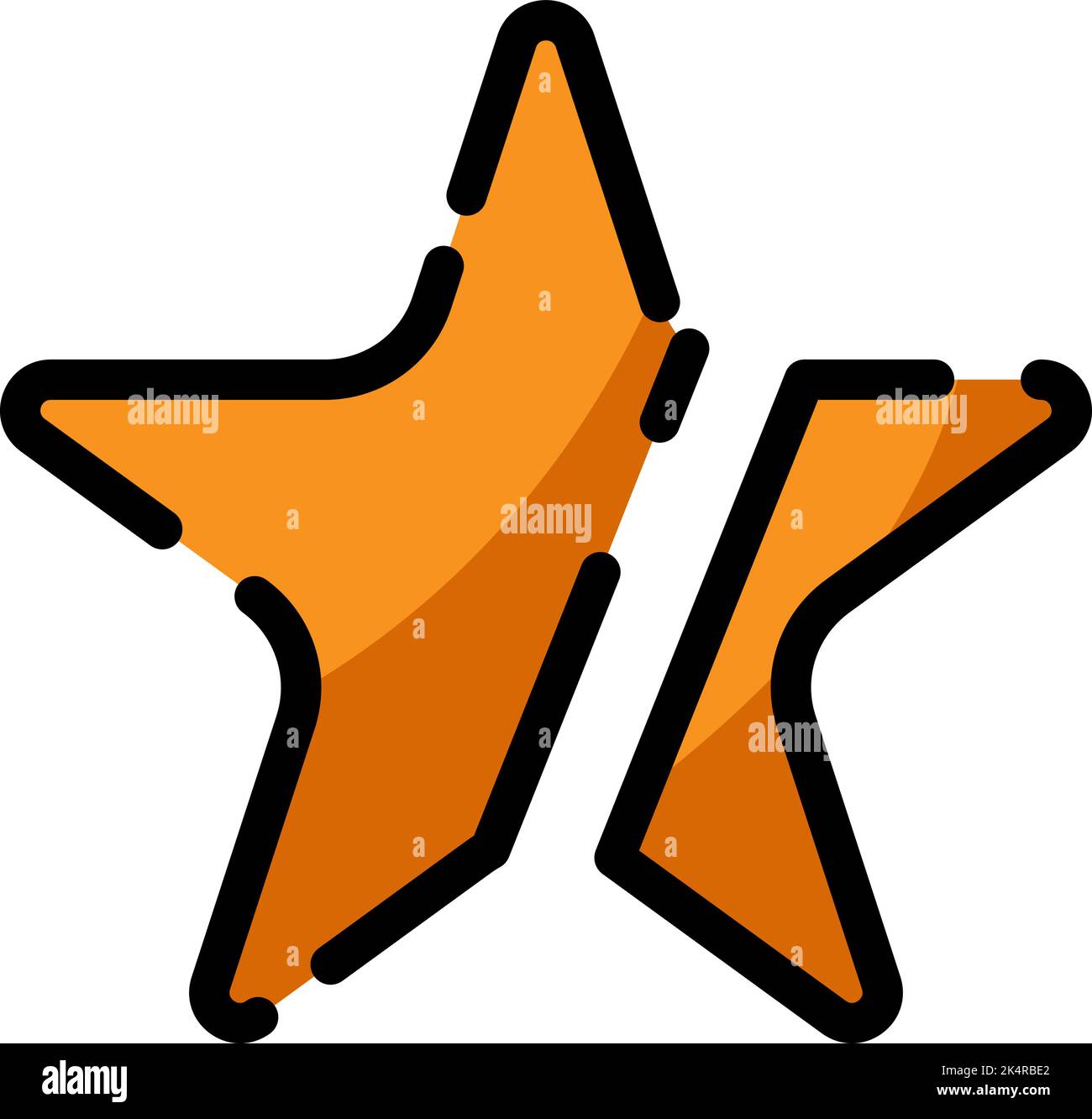 Shape like a star Stock Vector Images - Alamy