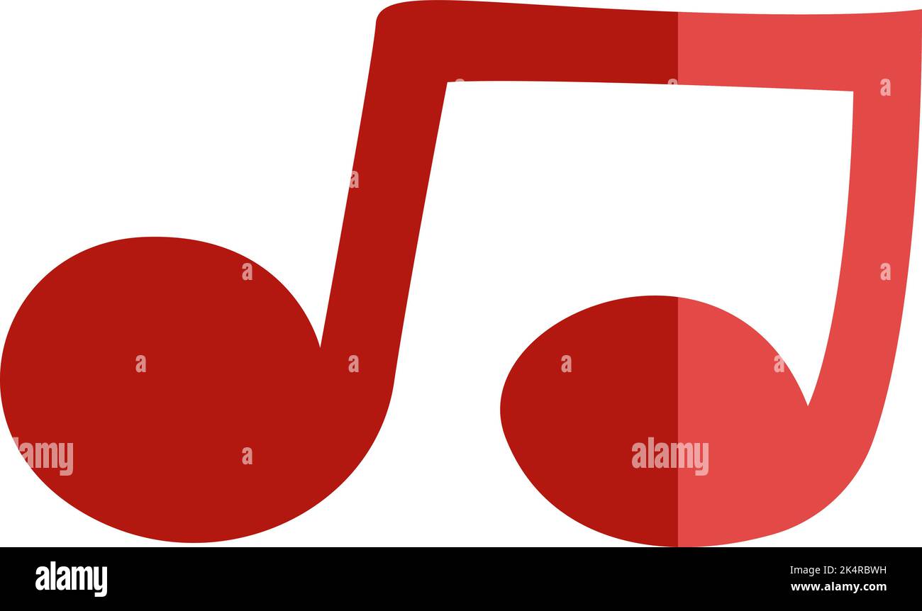 Festival note, illustration, vector on a white background Stock Vector ...