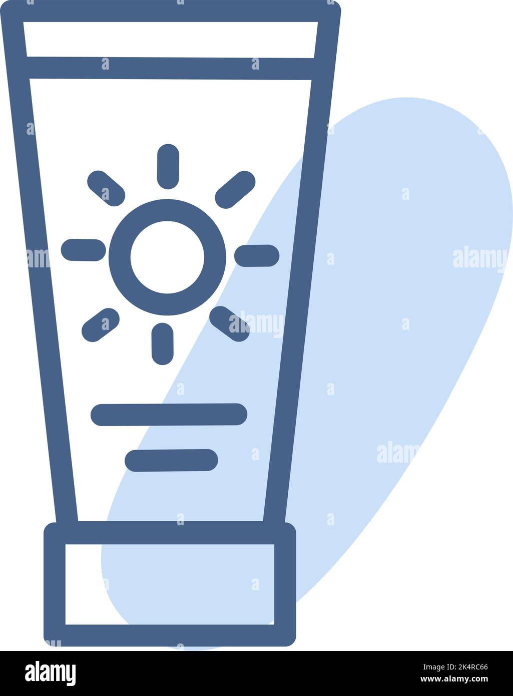 Sun cream bottle on beach Stock Vector Images - Alamy