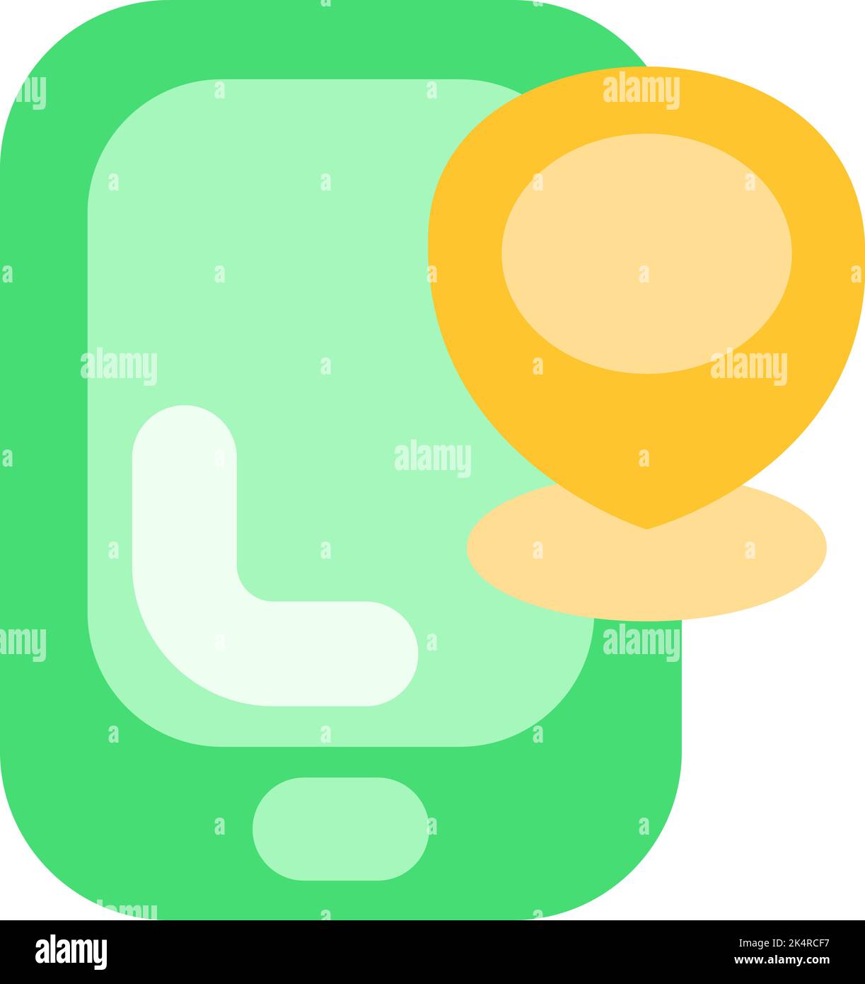 Mobile location service Stock Vector Images - Alamy