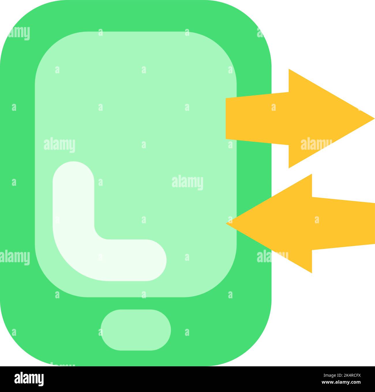 Outgoing vector vectors Cut Out Stock Images & Pictures - Alamy