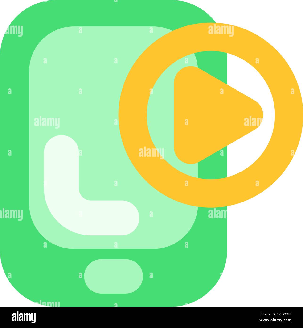 Electronic button icon play player Cut Out Stock Images & Pictures - Alamy