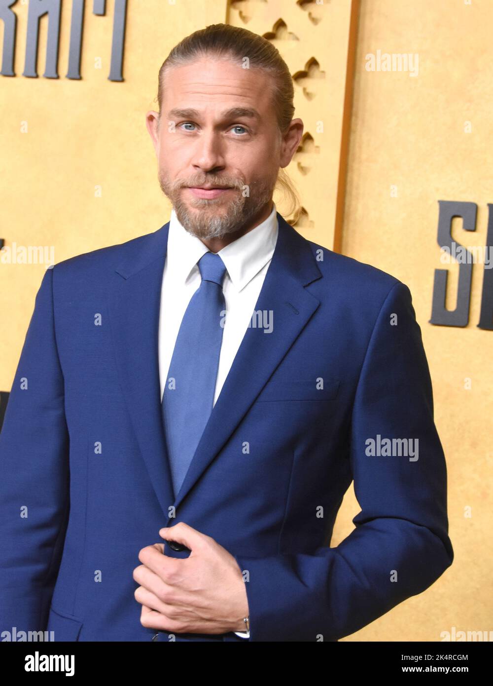 Los Angeles, California, USA 3rd October 2022 Actor Charlie Hunnam ...