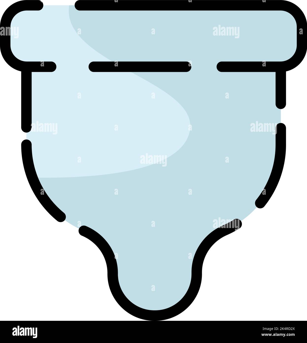 Menstruation cup Cut Out Stock Images & Pictures - Alamy