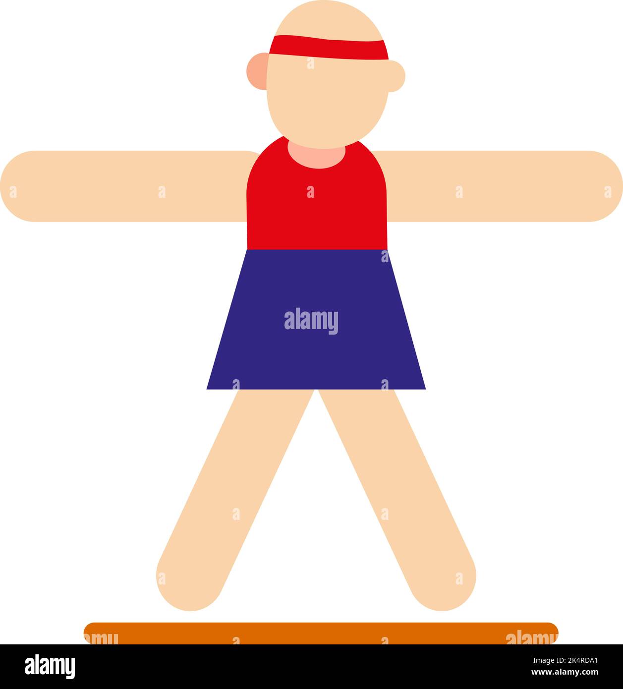 Sport after training Stock Vector Images - Alamy