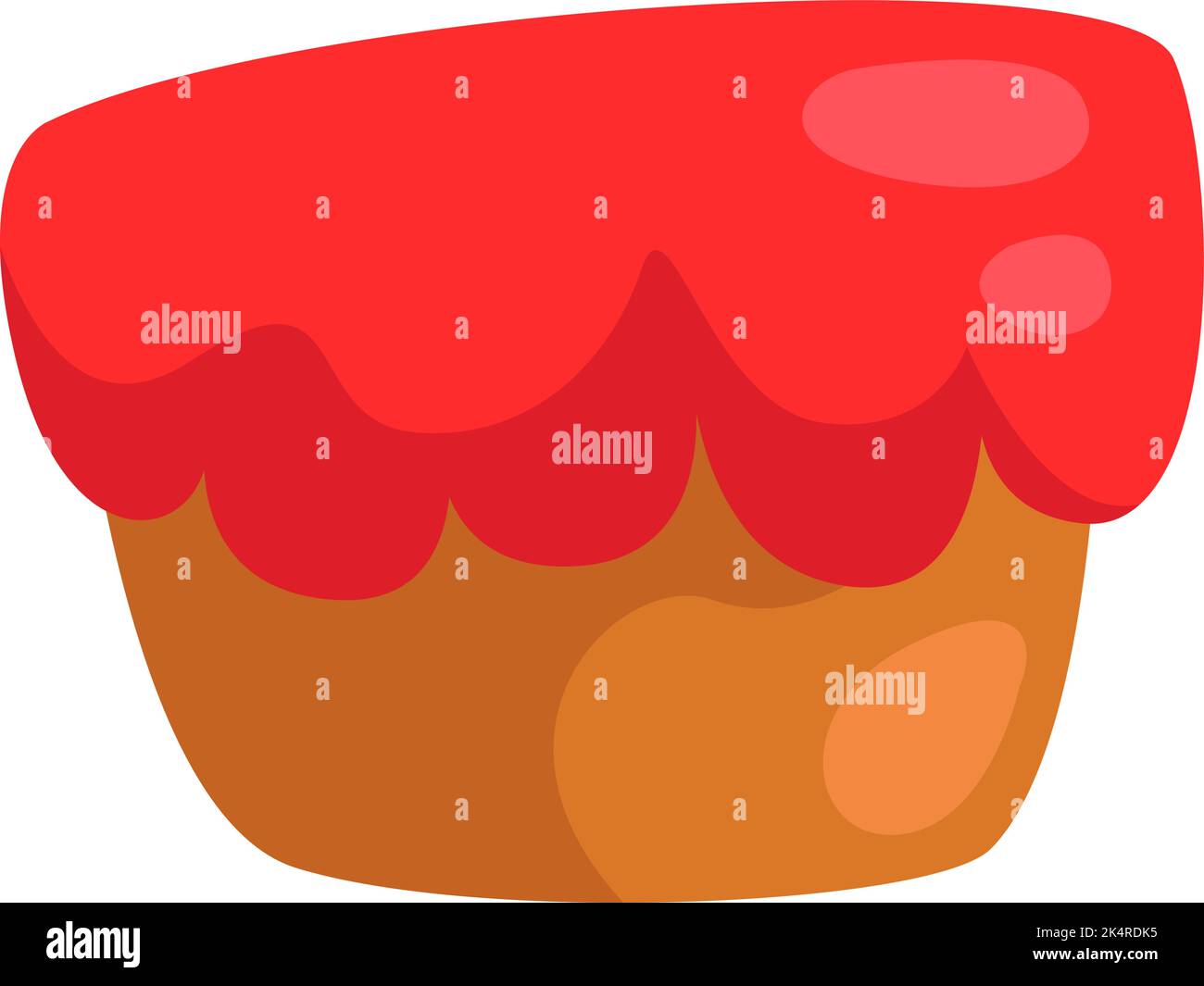 Creamy icing Stock Vector Images - Alamy