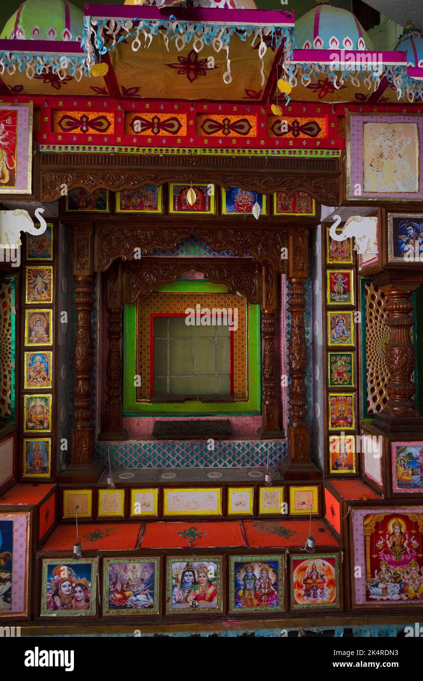 Shri shantadurga temple hi-res stock photography and images - Alamy