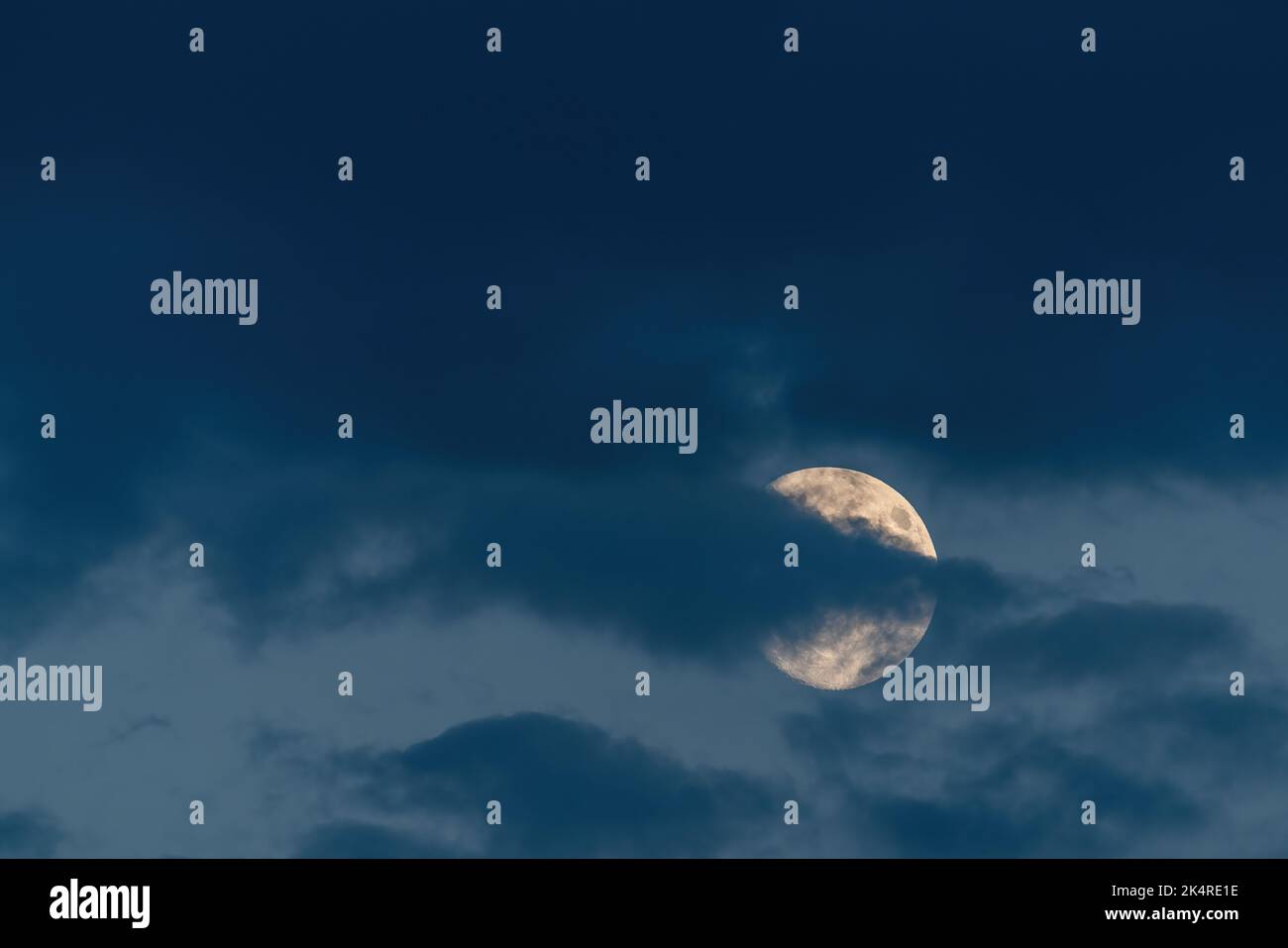 Growing moon crescent on hi-res stock photography and images - Alamy