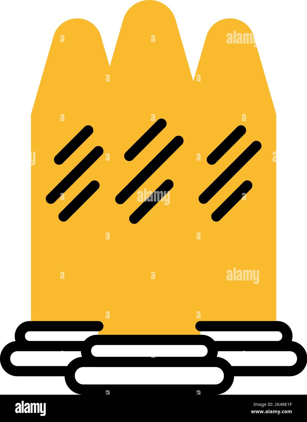 Army bullets, illustration, vector on a white background Stock Vector ...