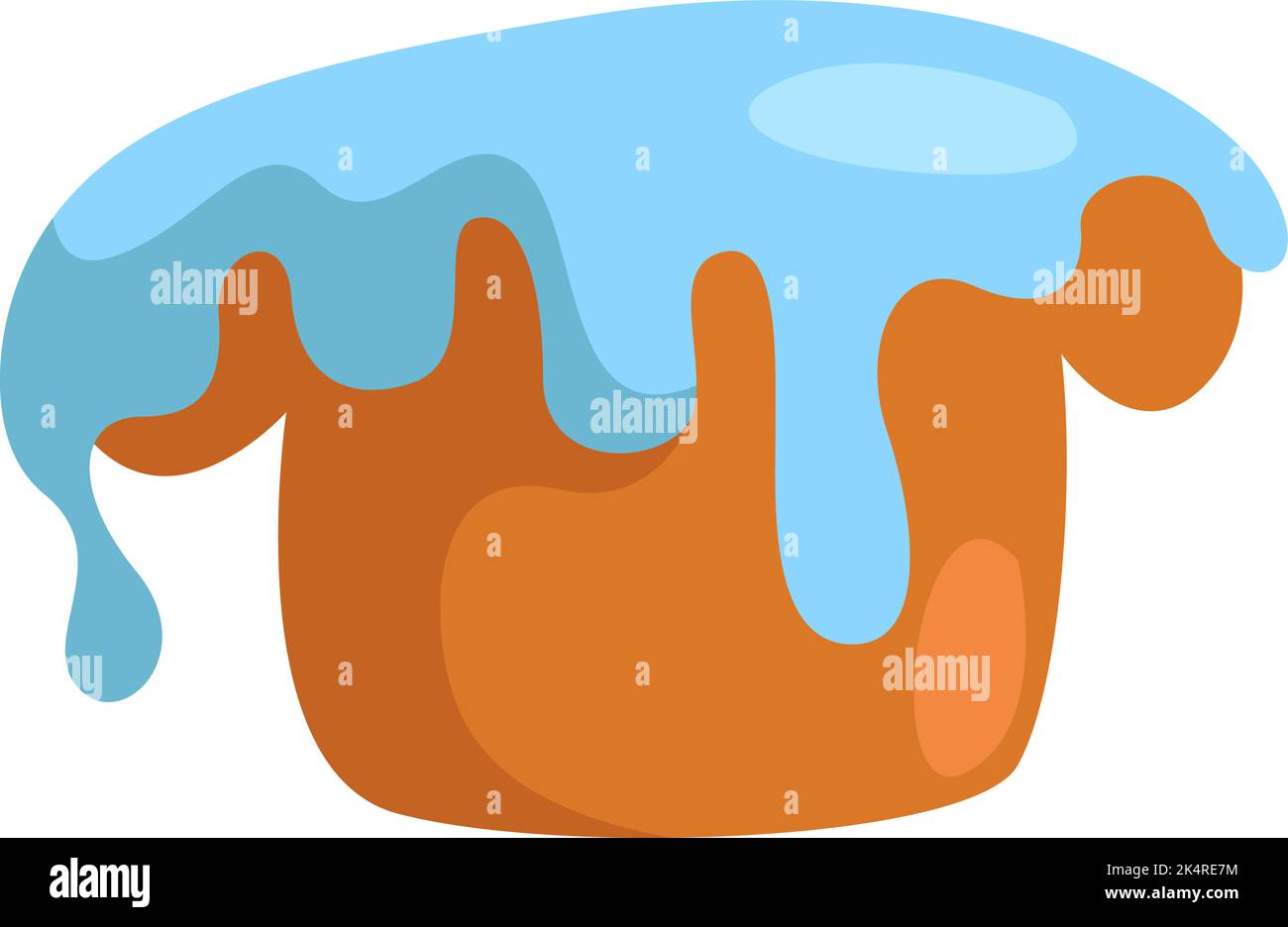 Icing sugar black background Stock Vector Images - Alamy