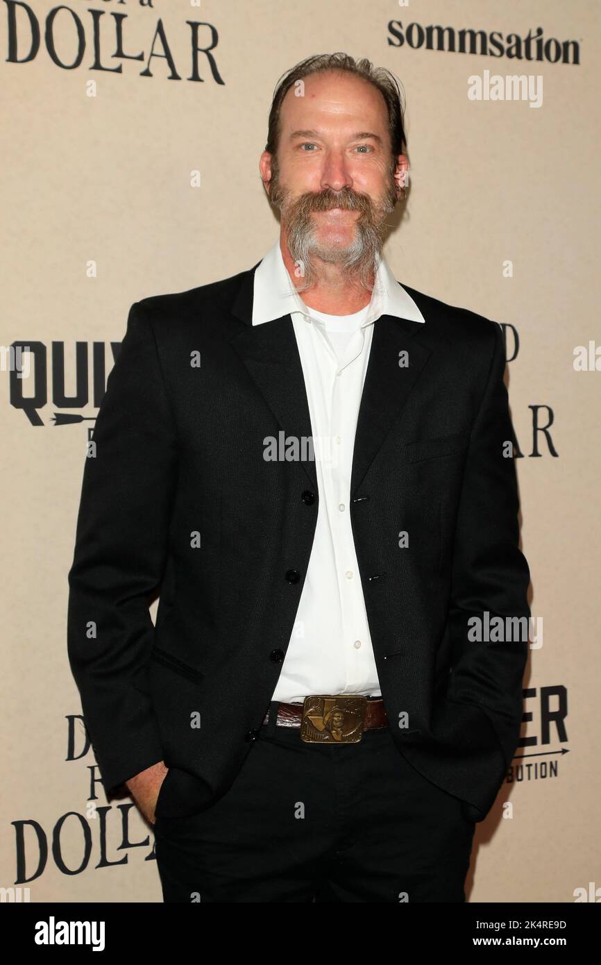 LOS ANGELES - SEP 28: Scott Peat at the "Dead For A Dollar" US Premiere ...