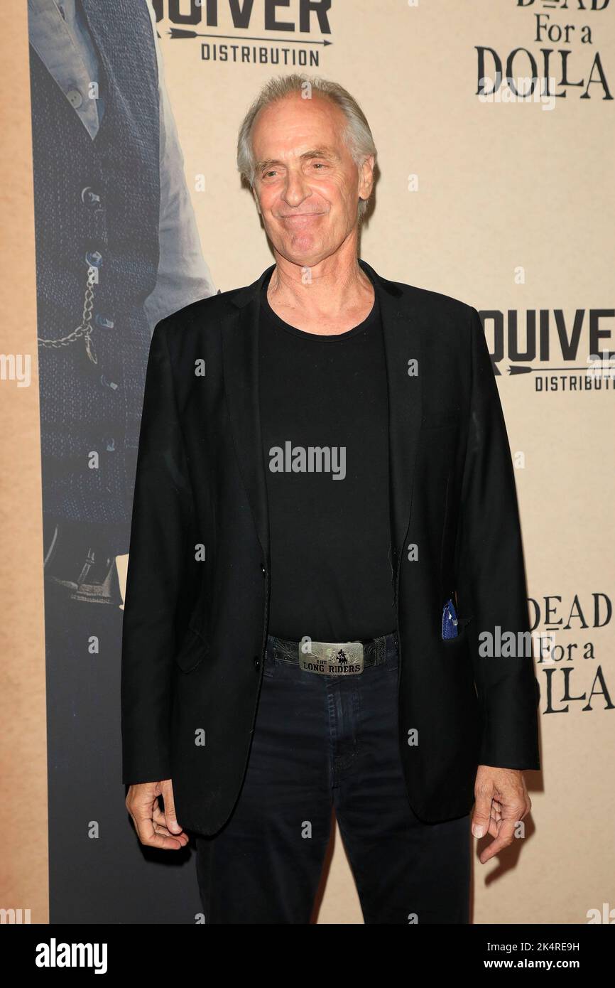 LOS ANGELES - SEP 28: Keith Carradine at the "Dead For A Dollar" US ...