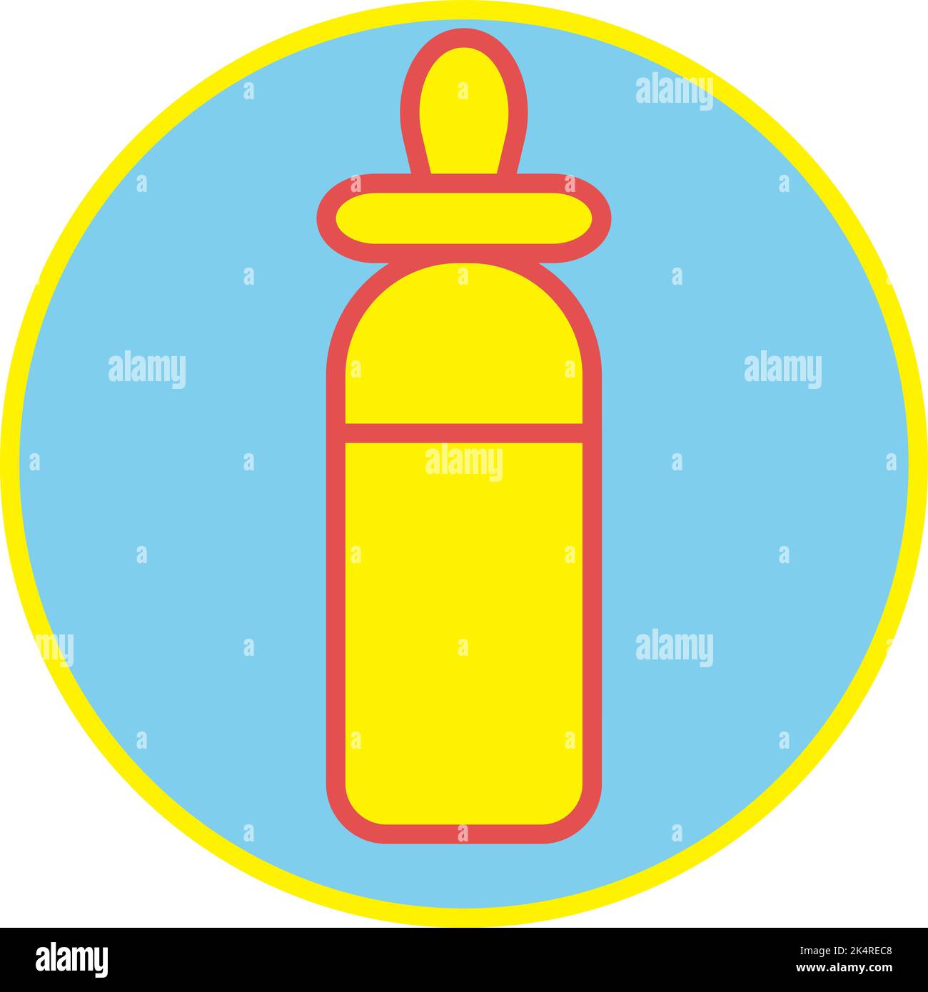 Baby milk Stock Vector Images - Alamy